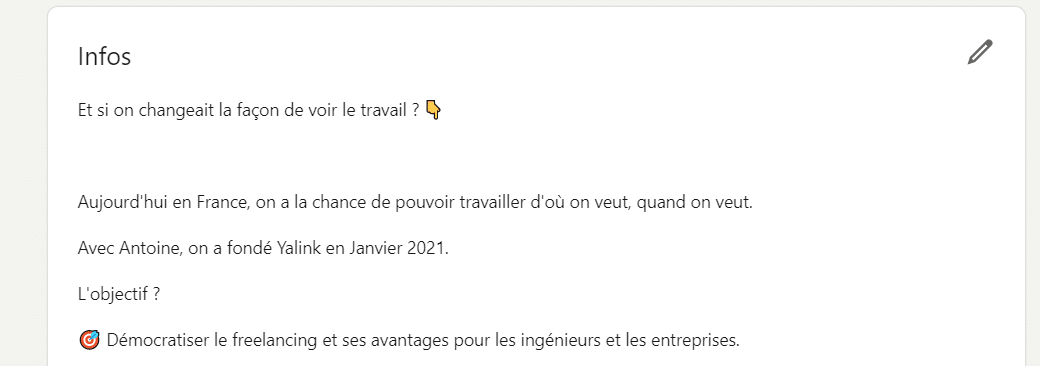 Yalink | Optimiser son LinkedIn pour l’utiliser comme CV